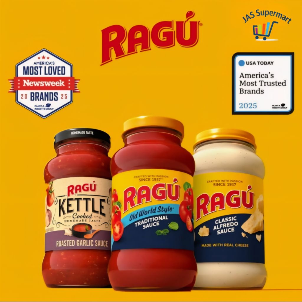 Ragu Old World Style Marinara Pasta Sauce 677g Imported Italian Tomato ...