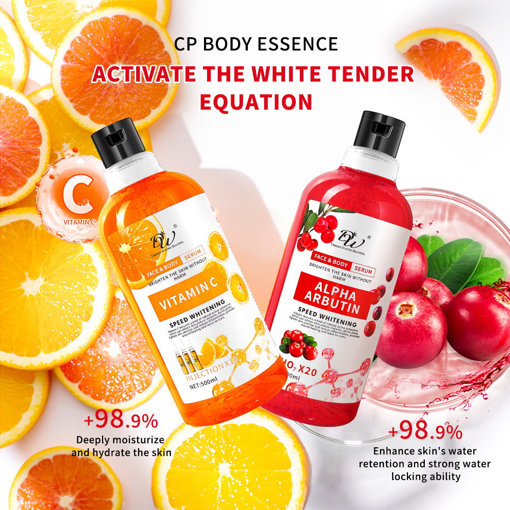 DW 500ml Face & Body Speed Whitening Serum [ Alpha Arbutin ] [ Vitamin C ] Essence | Shopee ...