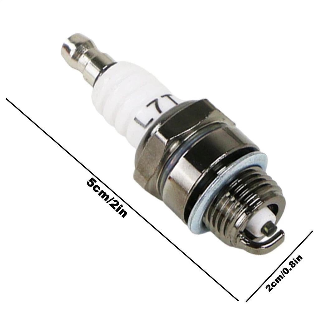 L7T Spark Plug For Garden Brush Cutter Chainsaw Lawn Mower Gasoline ...