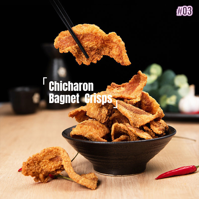 Chicharon Bagnet Crisps - Ready to Eat, Pritong Liempo (Original, Cumin ...