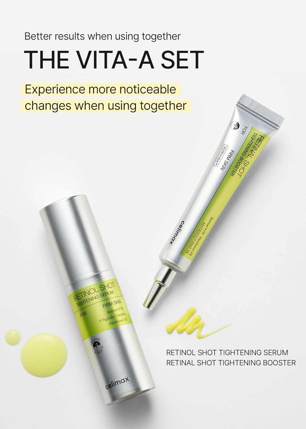 Celimax The Vita A Retinal Shot Tightening Booster (15ml&30ml ...