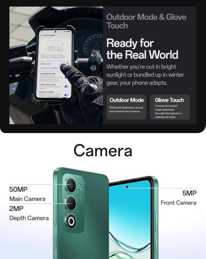 [3 Months 0% SPayLater] OPPO A5 | 50MP AI Camera | Military-Grade Water ...
