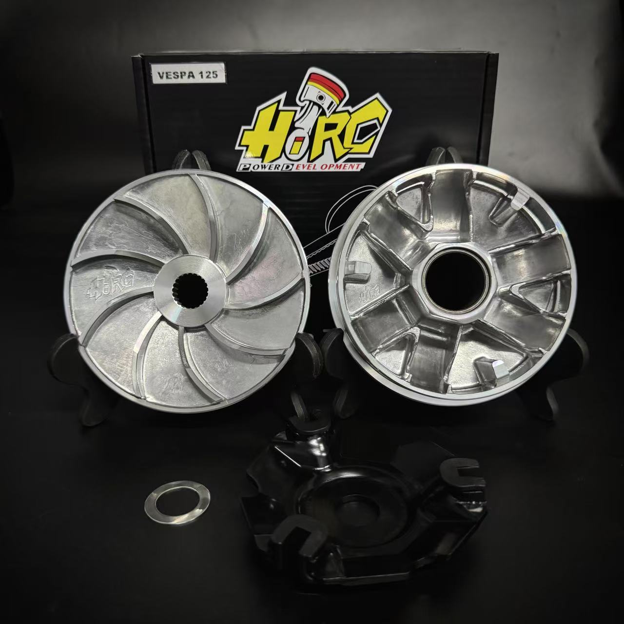 HIRC Pulley Set for Vespa 150 and Vespa 125 (14 Degree) | Shopee ...