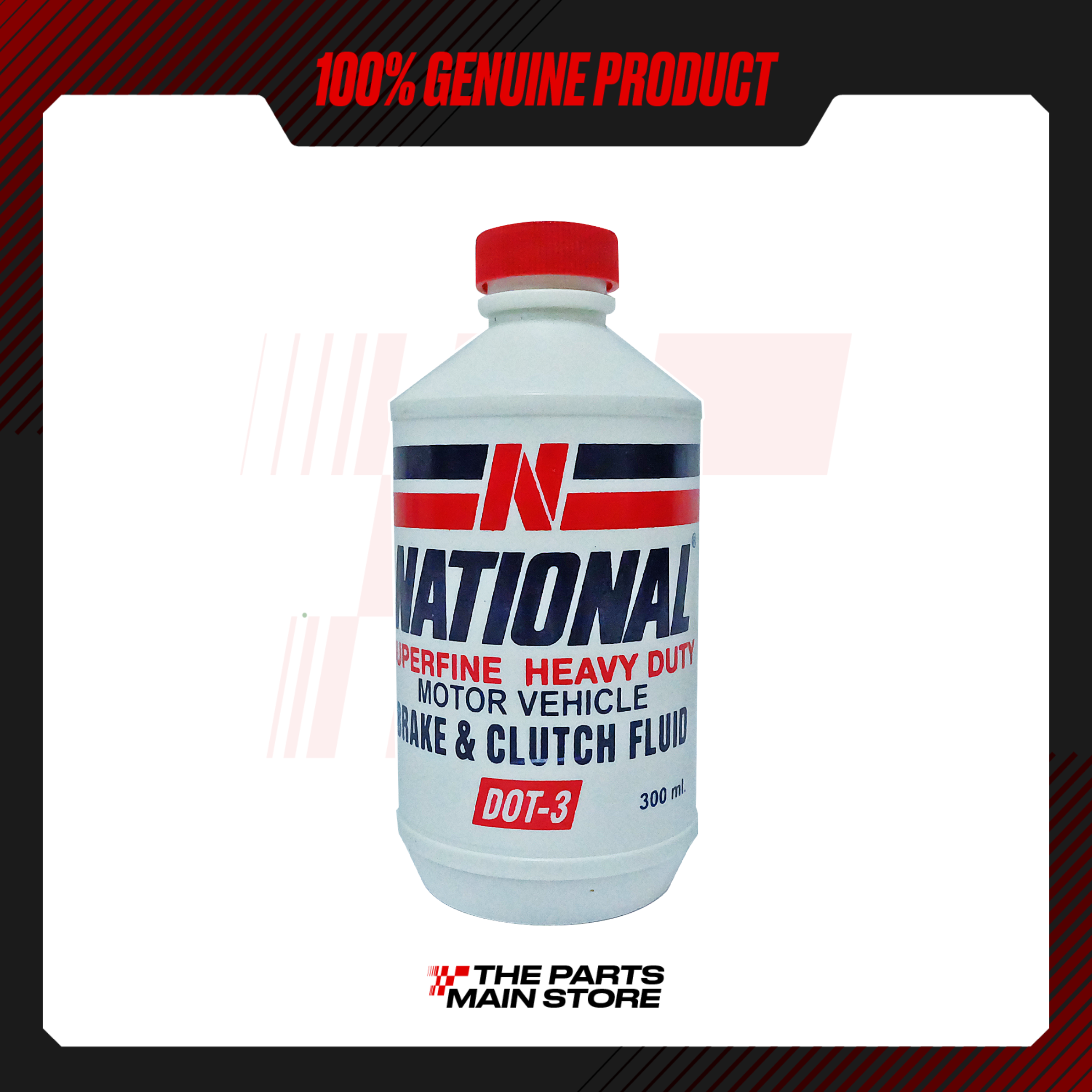 NATIONAL BRAKE FLUID QUART DOT-3 (NB-300) 300mL | Shopee Philippines