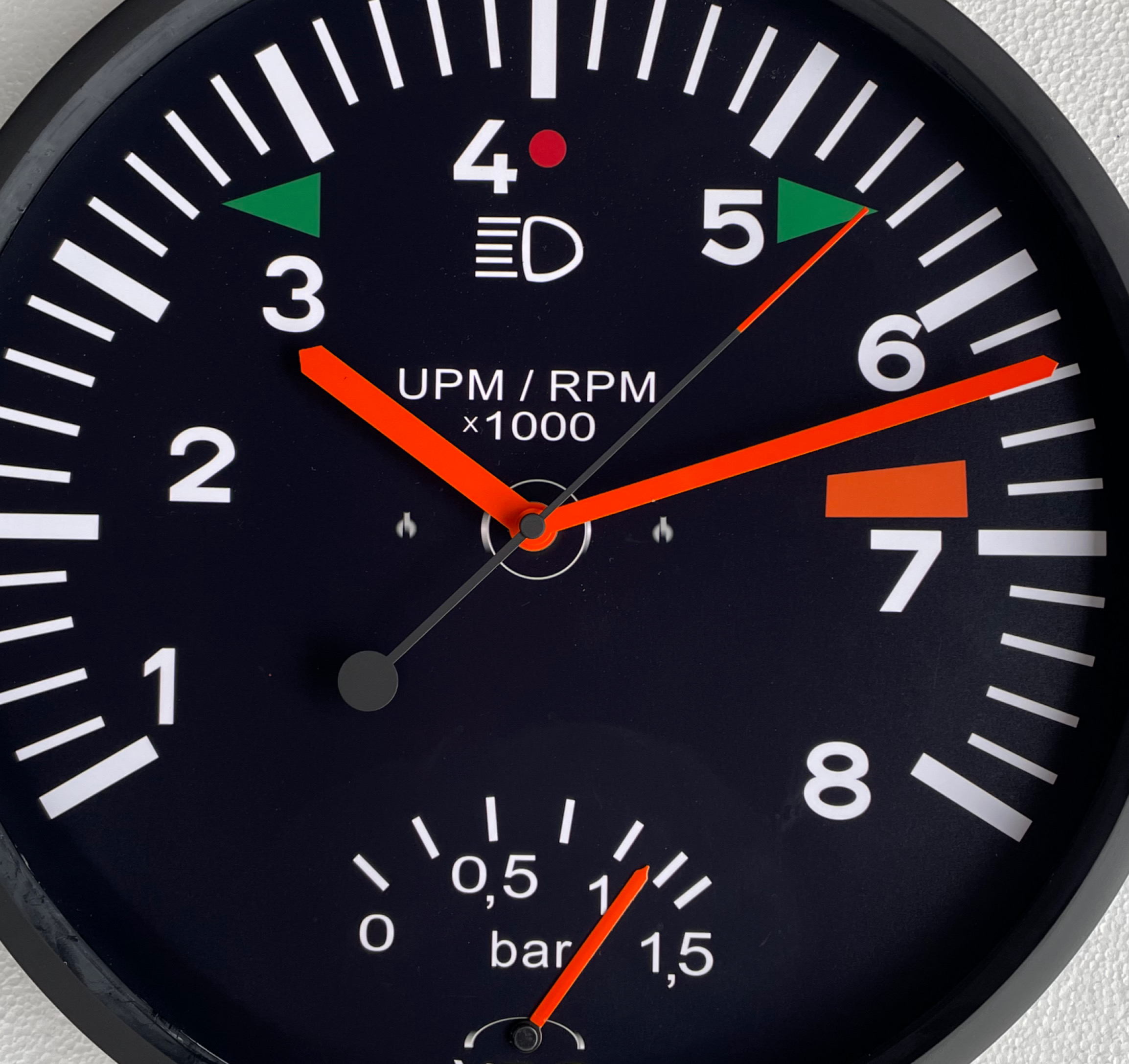 911 993 Turbo Wall Clock - Tachometer Inspired Dash Wall Clock | Shopee ...