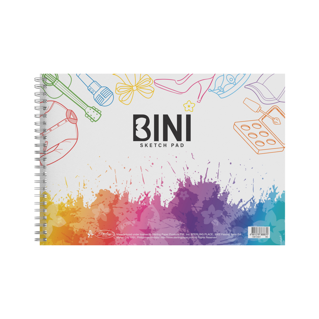 Sterling x Bini Sketch Pad A4 Size (In Blind Box - Random Design) with ...