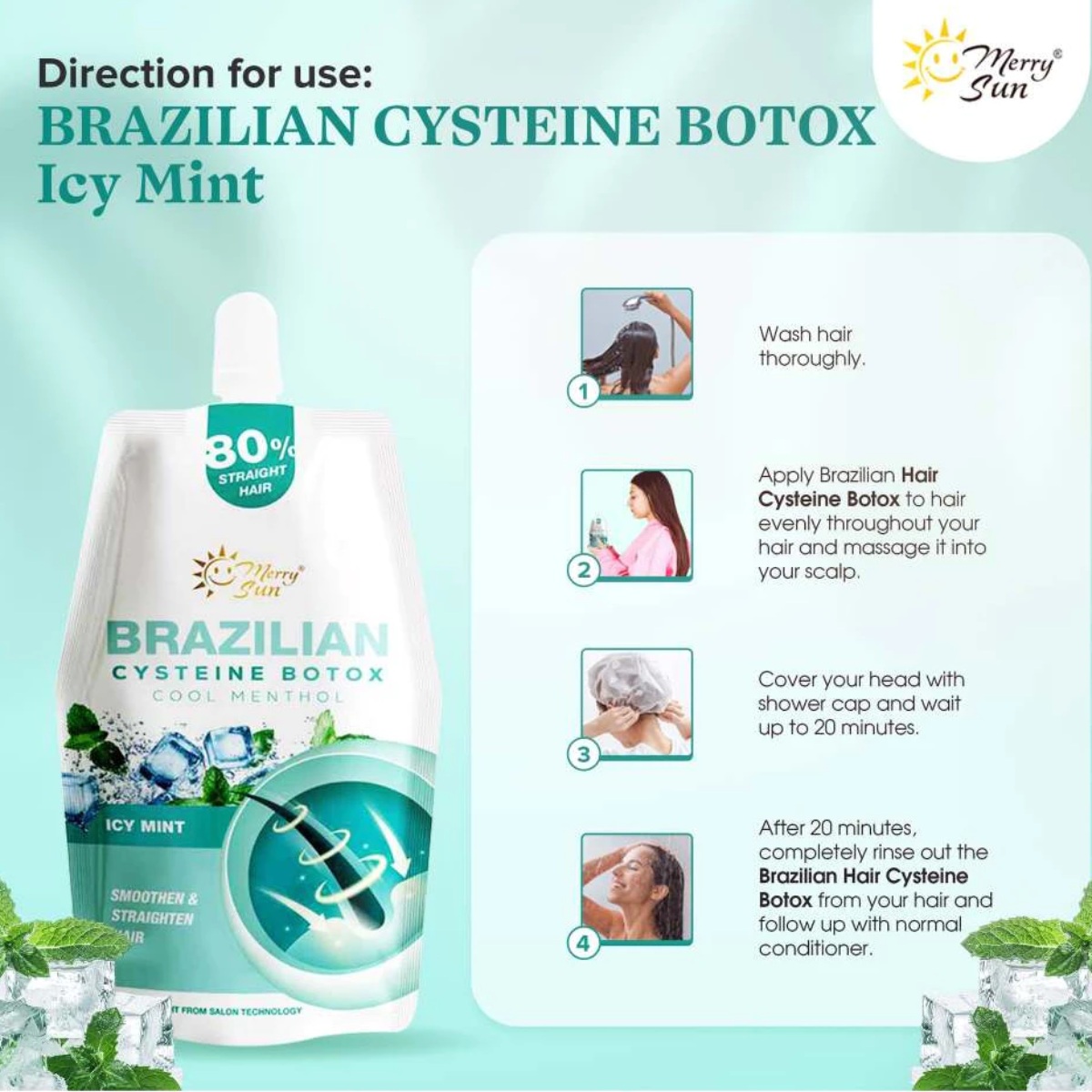 Buy 1 Take 1 Pouch Brazilian Hair Cysteine Botox 700ml - Deep Treatment ...