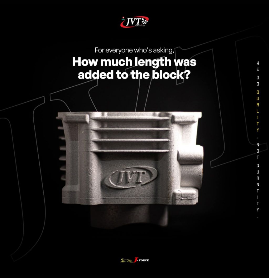JVT 66mm Cylinder BLOCK LONG NMAX/AEROX 15 PIN | Shopee Philippines