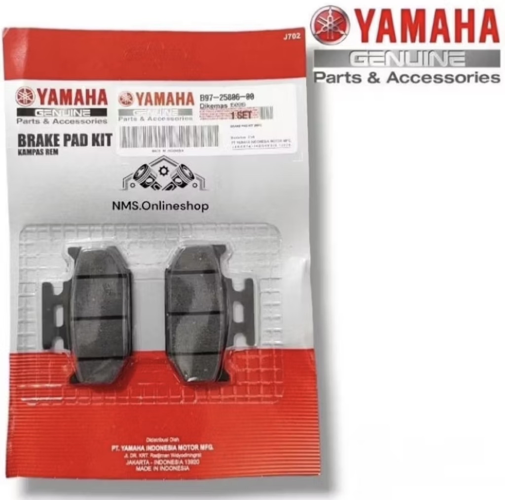 Yamaha Genuine R15 | V3 | XSR 155 | MT-15 Front & Rear Brake Pad Kit ...