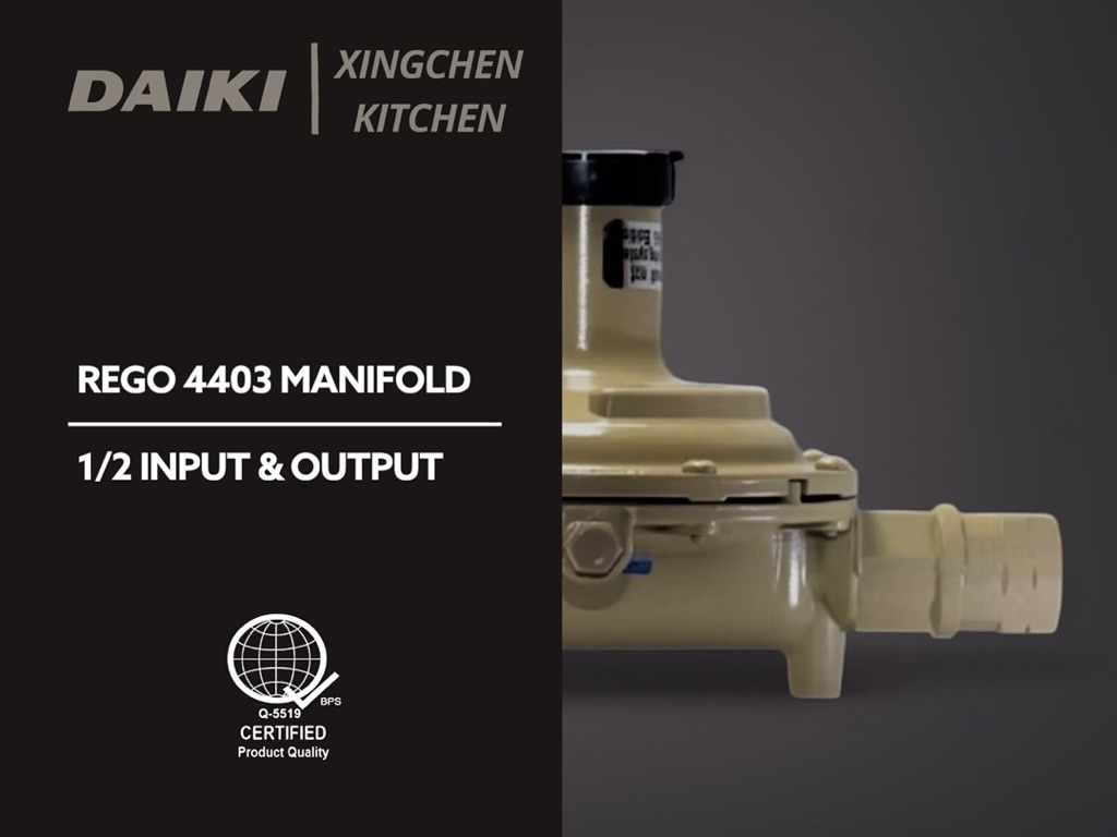 REGO 4403 Manifold Single Stage Heavy Duty Low Pressure Regulator ...