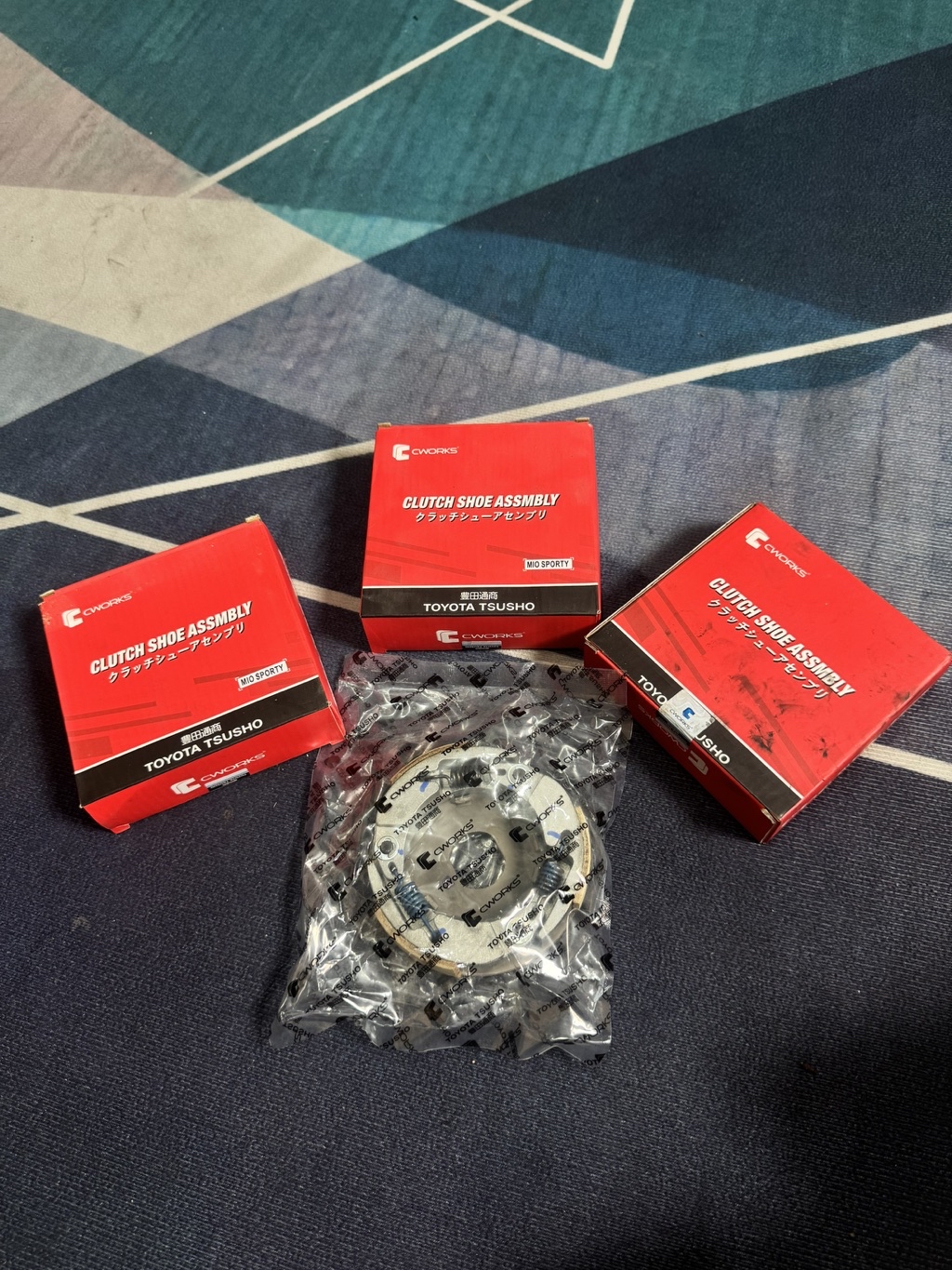Toyota Tsusho Cworks Clutch Lining Assy Affordable and Quality | Shopee ...