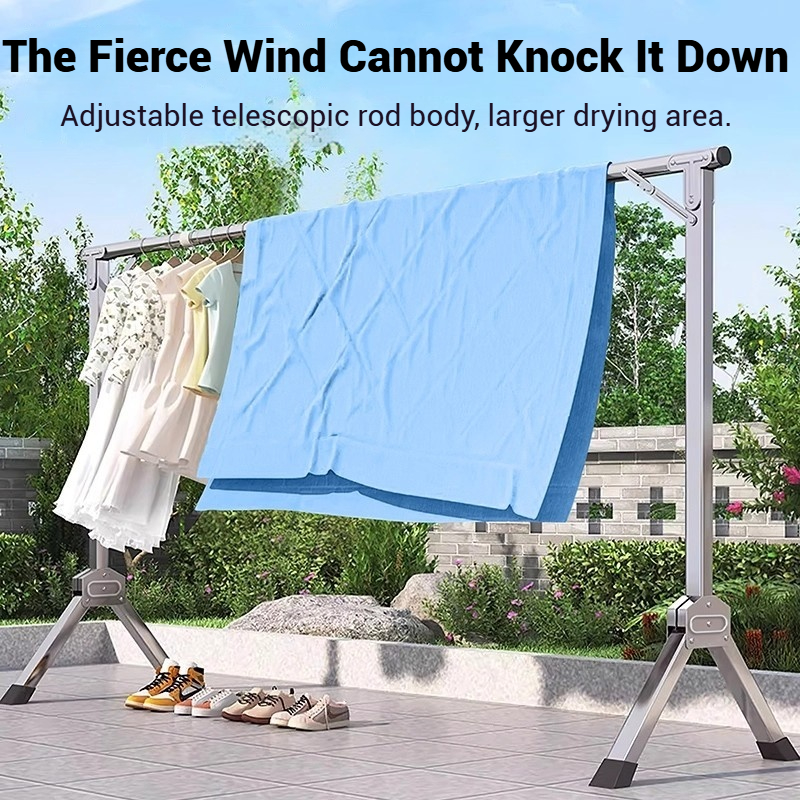 Sampayan Drying Rack Stainless Foldable Clothes Drying Rack Portable ...