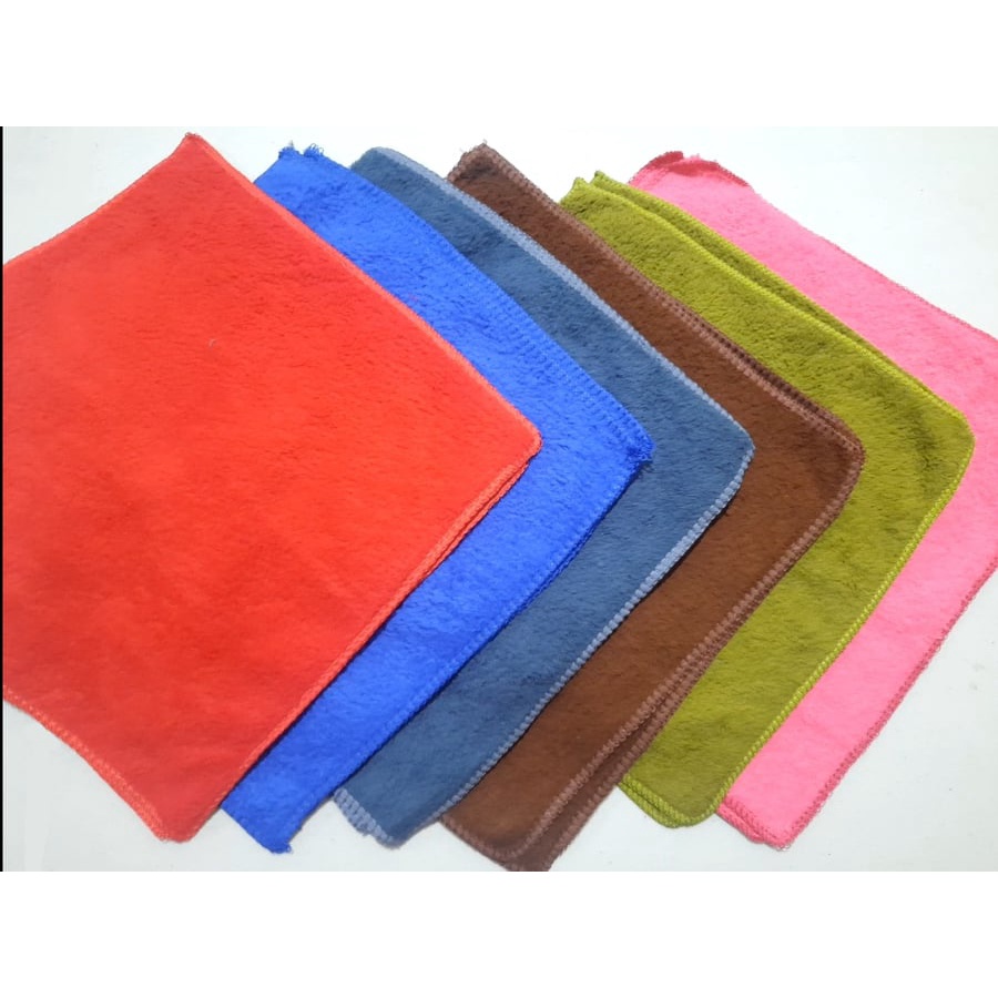 Microfiber Cleaning Cloth 30x30cm 1pc Car & Motorcycle Wash Towel, Wax ...