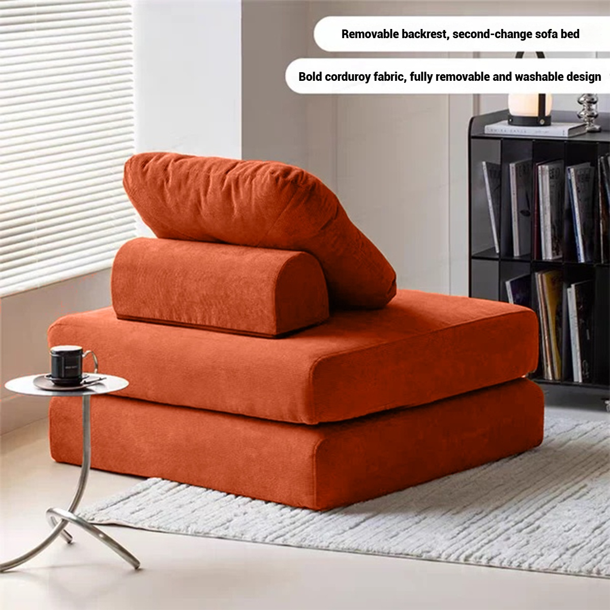 【COD】Cubic Boneless Lazy Sofa, Layable and Sleepable Living Room ...