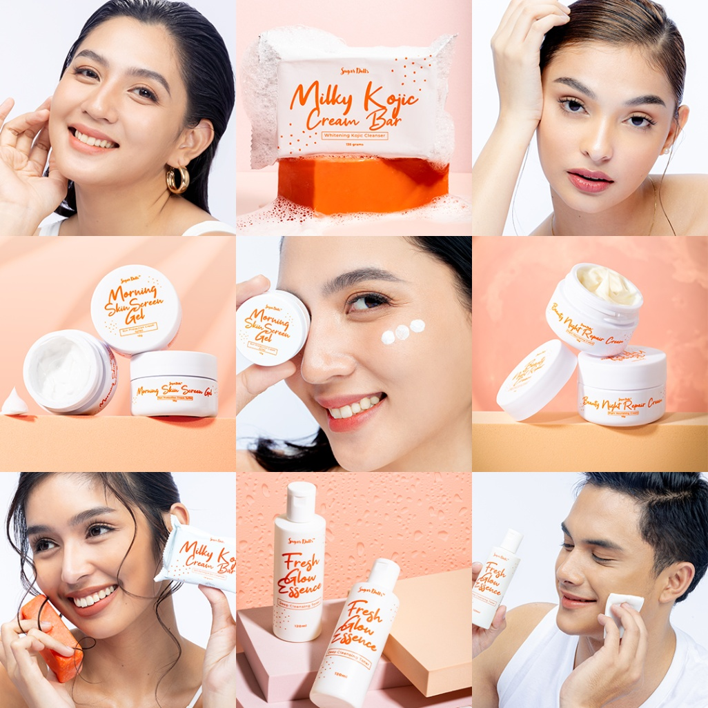 SUGAR DOLLS REJUVENATING SET SKINCARE SKIN REPAIR COMFORT ANTI AGING ...