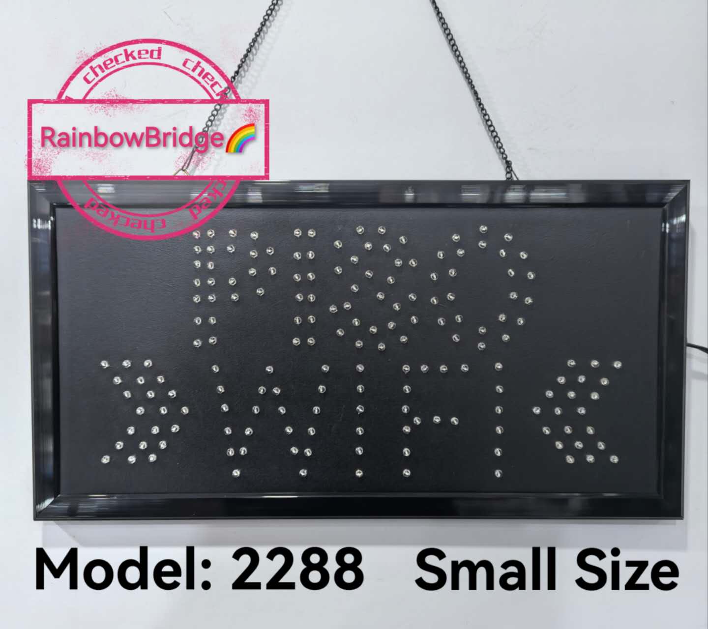 RAINBOW BRIDGE PISO WIFI - LED SIGNAGE (New2288-Small-Large) #SIZE ...