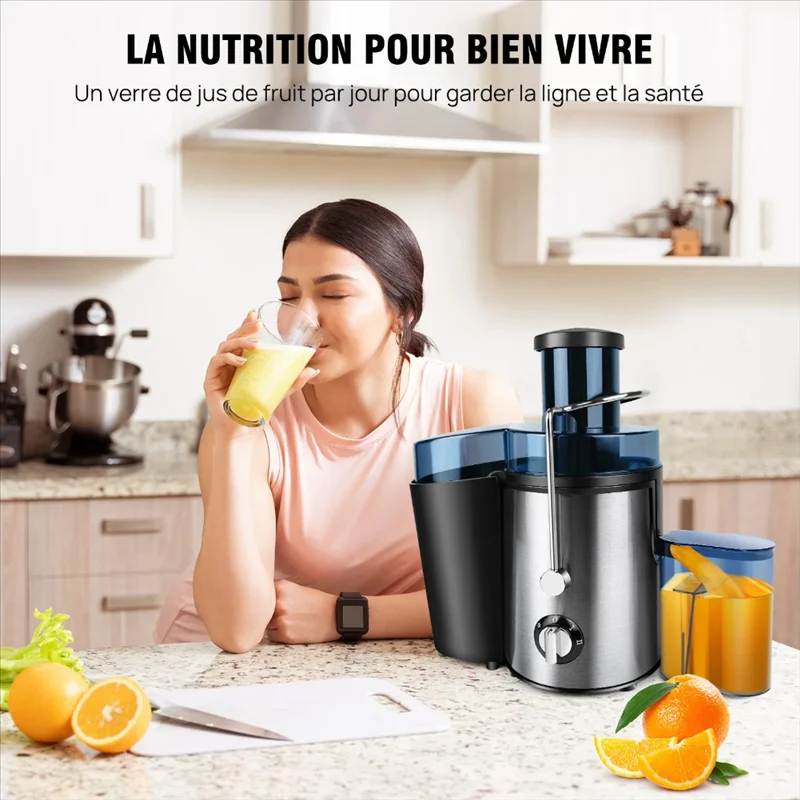 BOBO Electric Juicer Fruit and Vegetable Machine Large Capacity Heavy ...