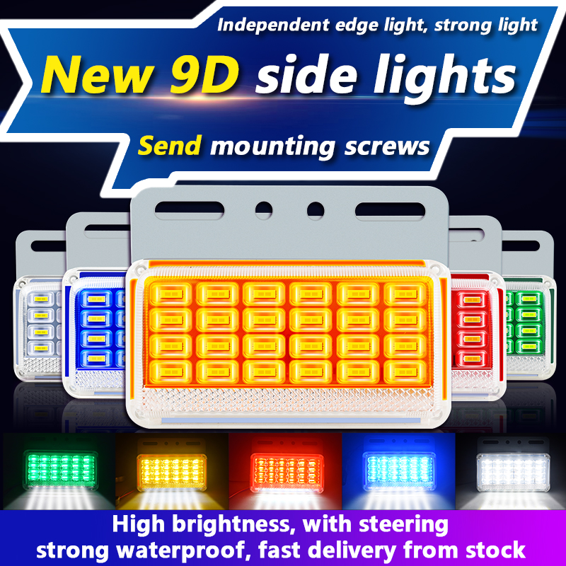 Led Light For Truck 24V Side Marker Light Indicator Lamp Truck Side ...
