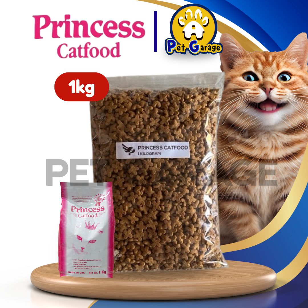 1kg Princess Catfood Dry Food All Stages Adult Kitten Pet Supports ...