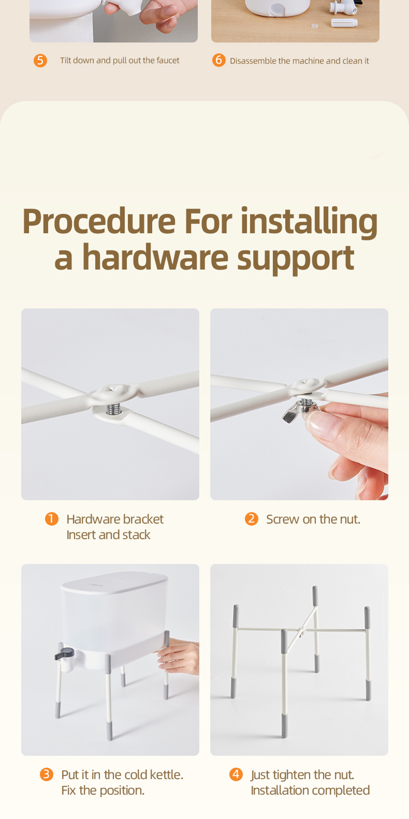 Ecoco Water Jug with Faucet Juice Dispenser 4L &Refrigerator Cold ...