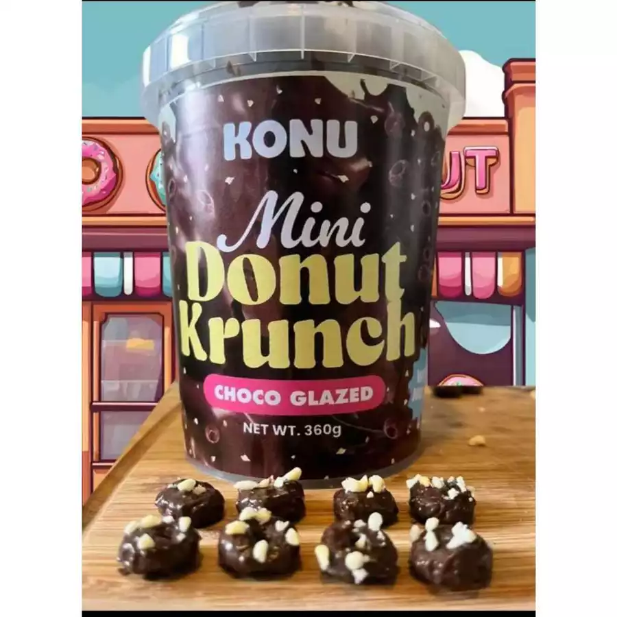 Konu Mini Krunch (Extra BIG Koko Krunch) Cereal Snack Glazed With ...