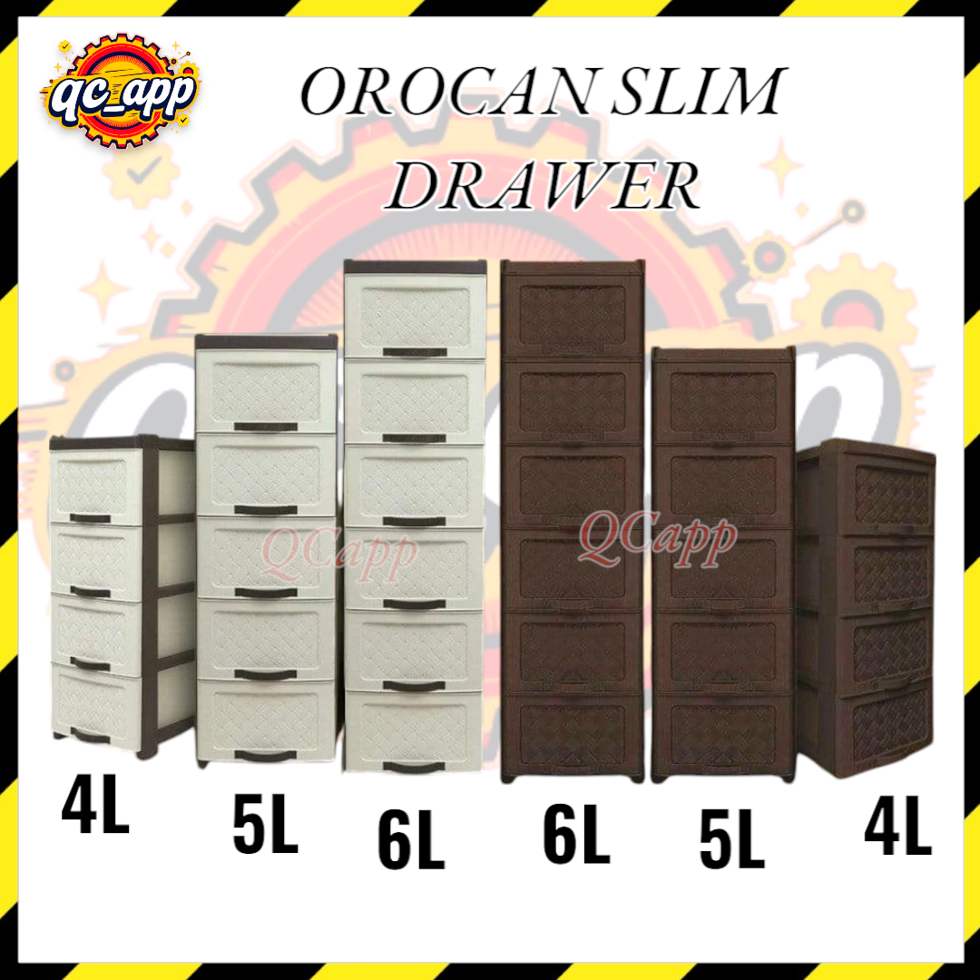 OROCAN SLIM DRAWER / SLIM DRAWER Rattan Natura Caha De Oro | Shopee ...