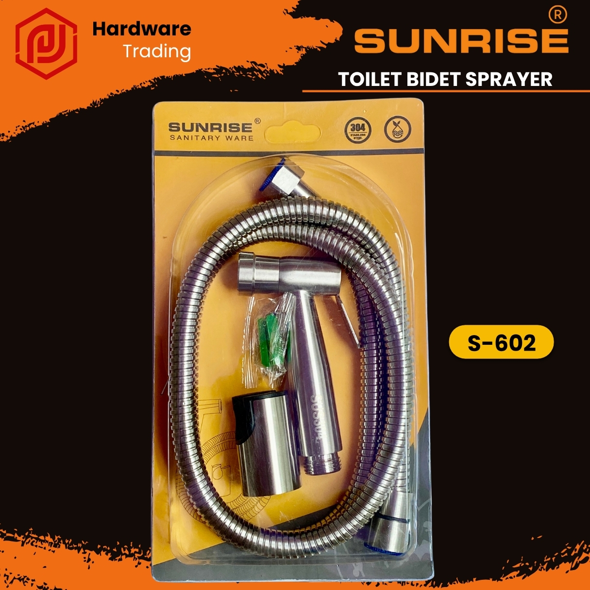SUNRISE (S-602)Toilet Bidet Sprayer SUS304 Stainless Steel | Shopee ...