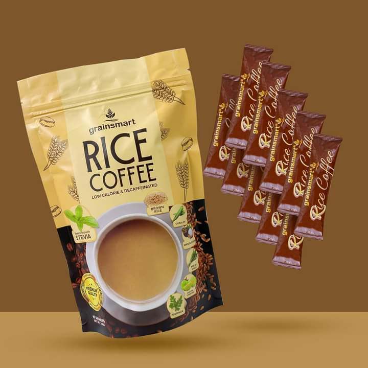 345php Grainsmart Rice Coffee with Barley, Stevia and many more 210g ...