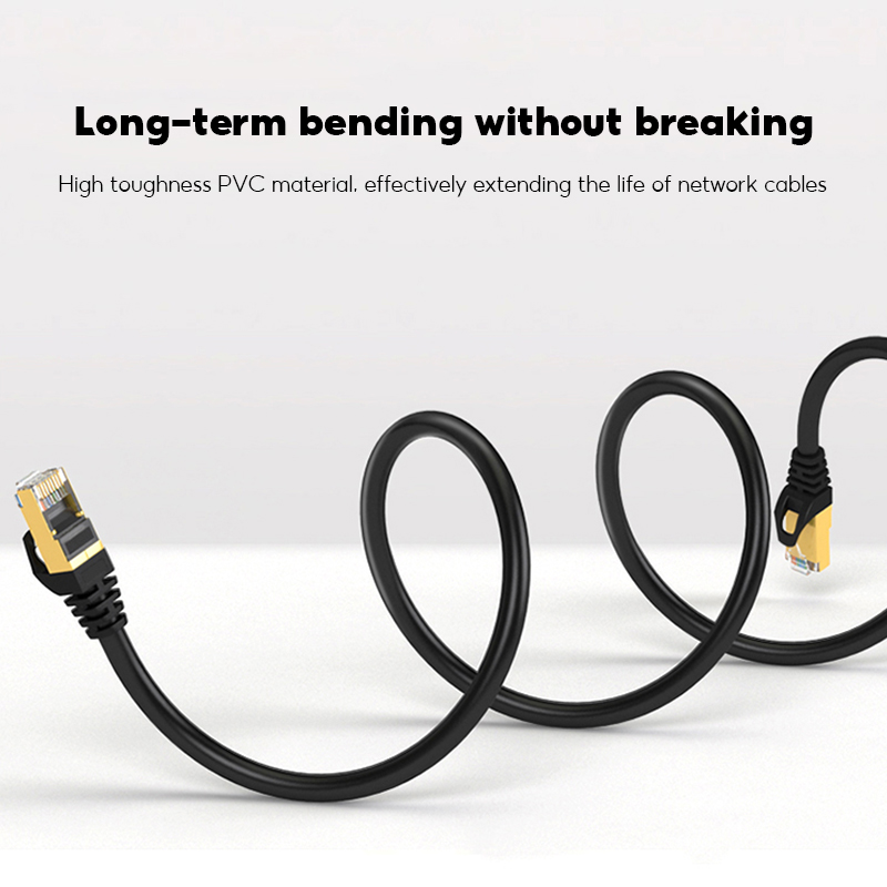 5 to 100M Gigabit UTP CAT6 Lan Cable Outdoor RJ45 Gold-Plated Ethernet ...