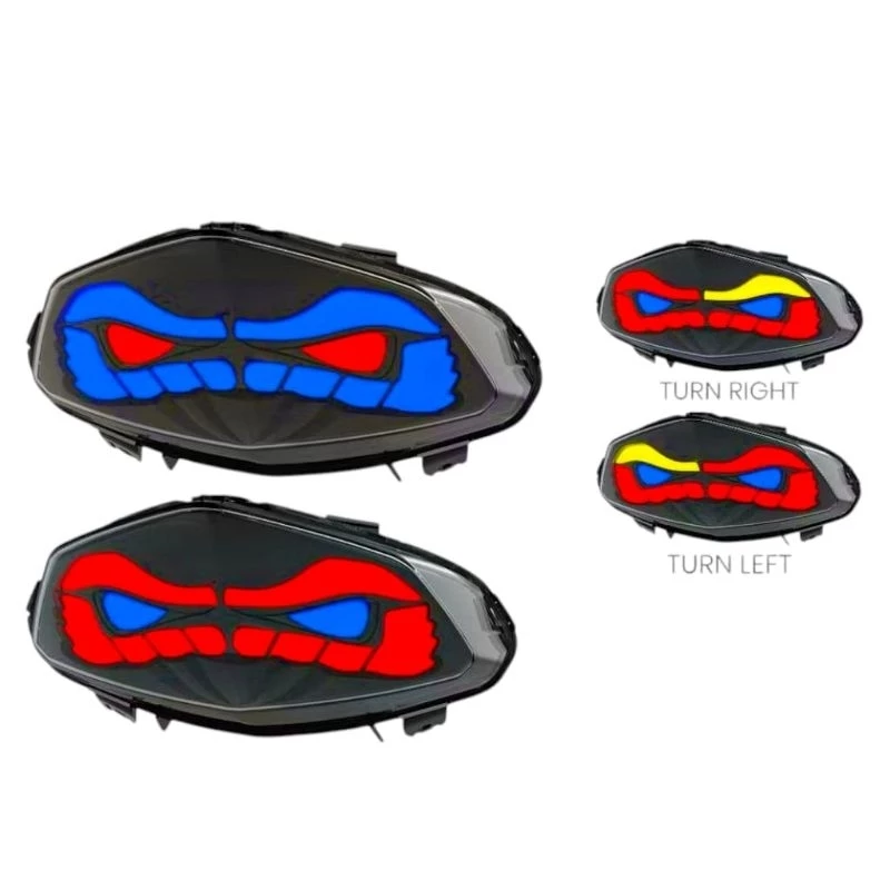 MIO Z/M3/MIO I 125 Lazy Eyes Brake light Motorcycle Tail Light LED ...