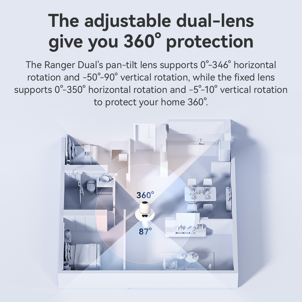 IMOU Ranger Series Ranger Dual & Ranger 2C Indoor Camera CCTV Security ...