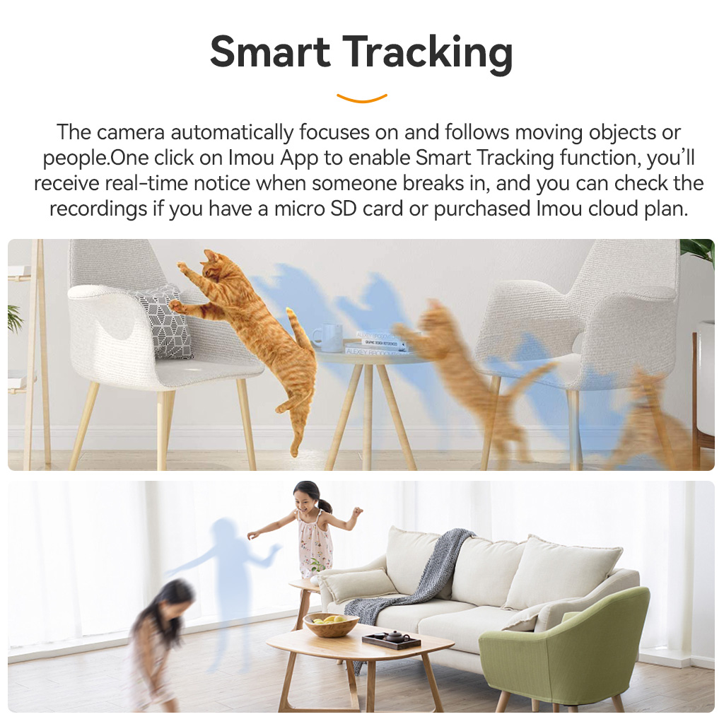 IMOU Ranger Series Ranger Dual & Ranger 2C Indoor Camera CCTV Security ...