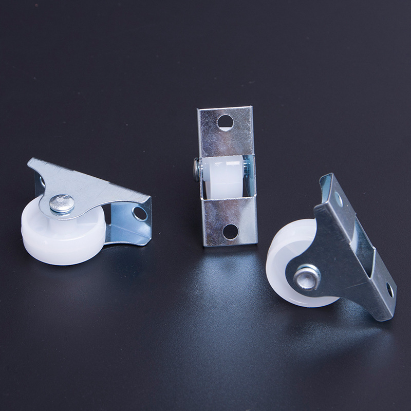 1 Inch Mini Nylon Caster Wheel Bookcase Drawer Sorting Mobile Guide ...