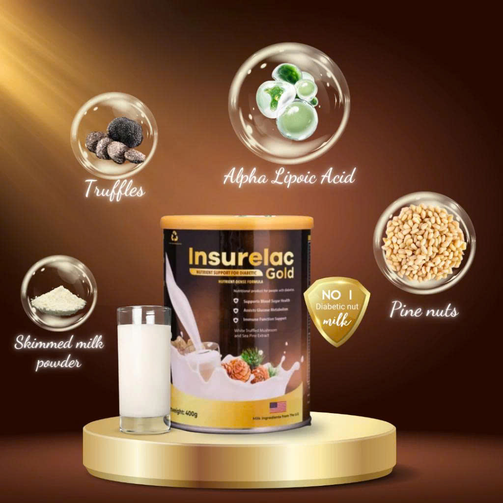 [LEGIT] Insurelac Gold 400g Colostrum Nut Milk for Diabetic Support ...