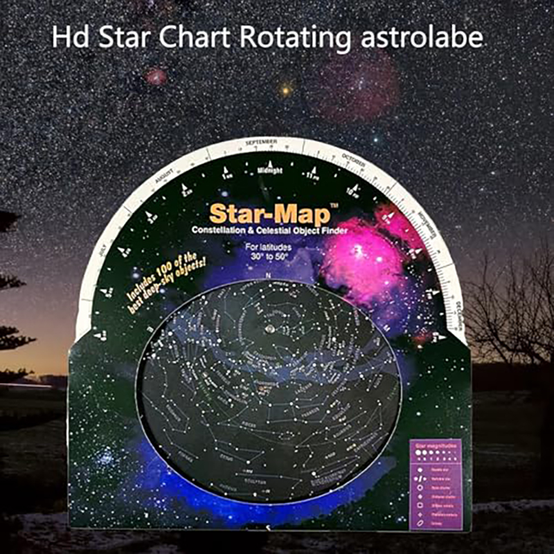 Educational Star Map Locator Bilingual Labels for Students Classroom ...