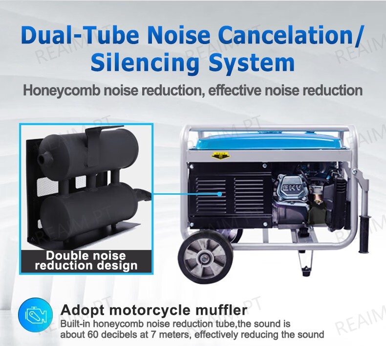 REAIM Generator Gasoline Portable Ultra Quiet High Quality Small ...
