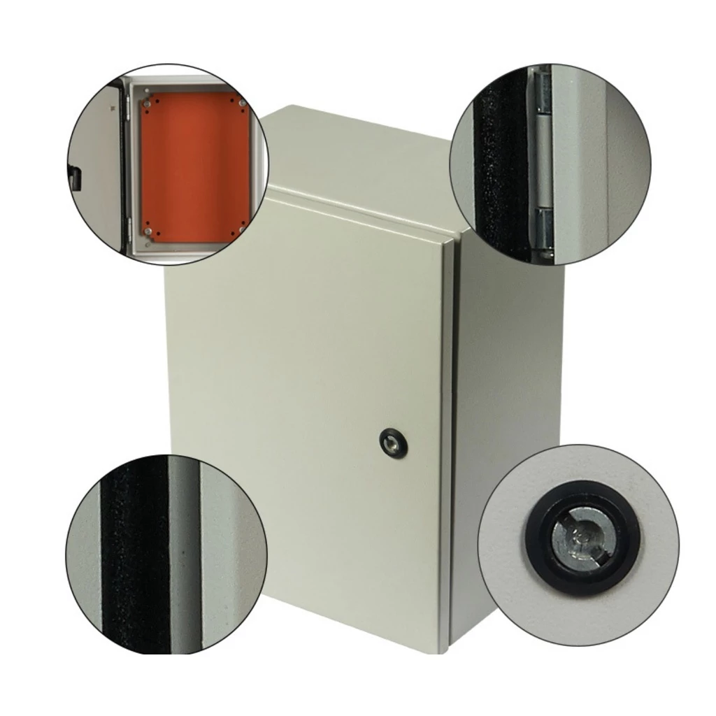 40x50x20cm Metal Enclosure Box Electrical Circuit Box Panel Box ...