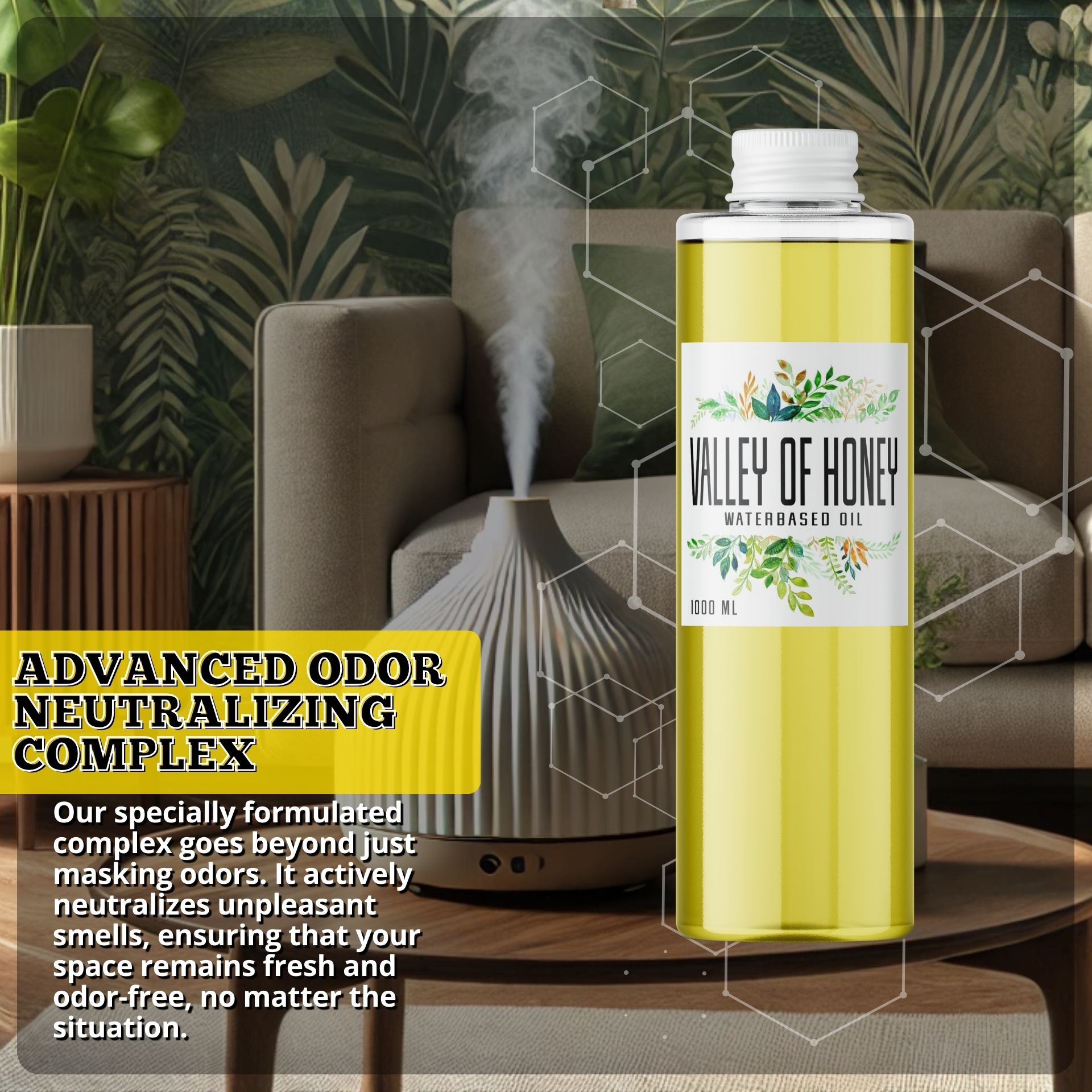 Water-Based Essential Oil | Premium Humidifier & Air Freshener Scent ...