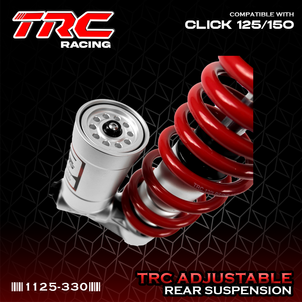 TRC Racing ADJUSTABLE REAR SHOCK SUSPENSION FOR CLICK 125/150 1125-330 ...