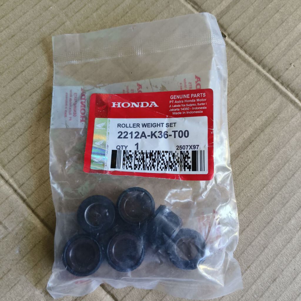 Honda Flyball Set (Roller Weight) – Compatible with Honda Click 150i ...