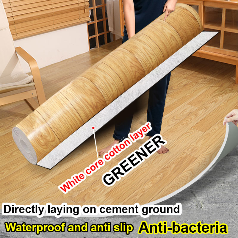 SH linoleum flooring mat Adds a modern touch to your home Waterproof ...