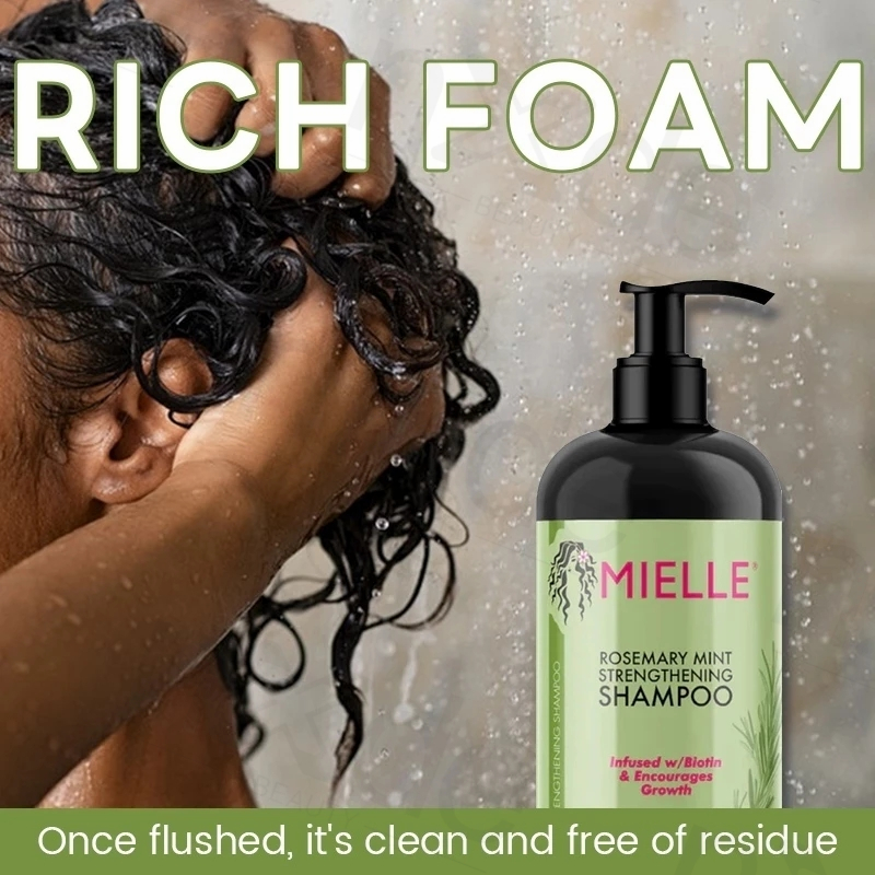 【Mielle】Hair Shampoo 355ml gentle cleansing hydrating balancing for all ...