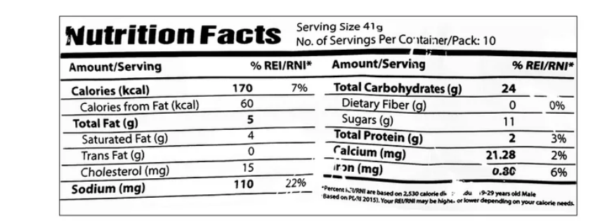 REBISCO - FUDGEE BARR Vanilla Cream-Filled Vanilla Cake Bar 10PCS X 39G ...