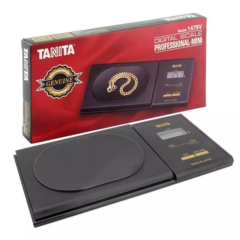 Tanita Weigh Gram Scale Digital Pocket Scale Compact & Precise Digital ...
