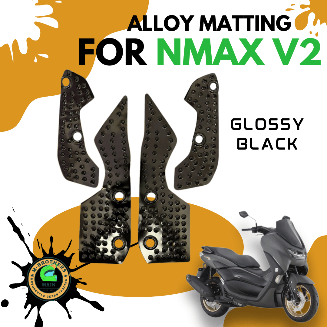Yamaha Nmax V2 Alloy/Powder Coated FootBoard Matting | Shopee Philippines