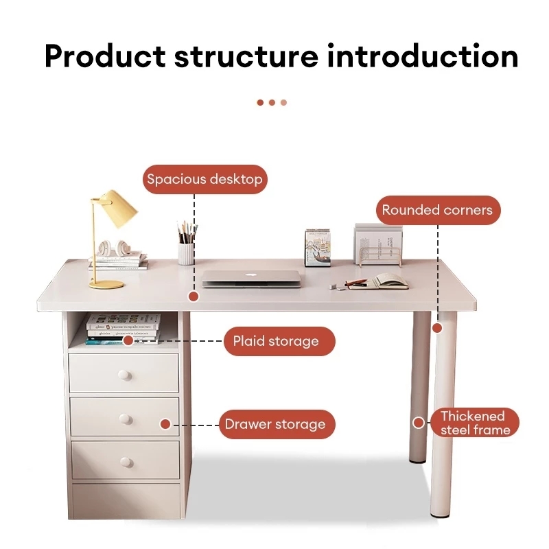 Nordic Study Table Rental House Dining Table Thickened Study Desk Home ...