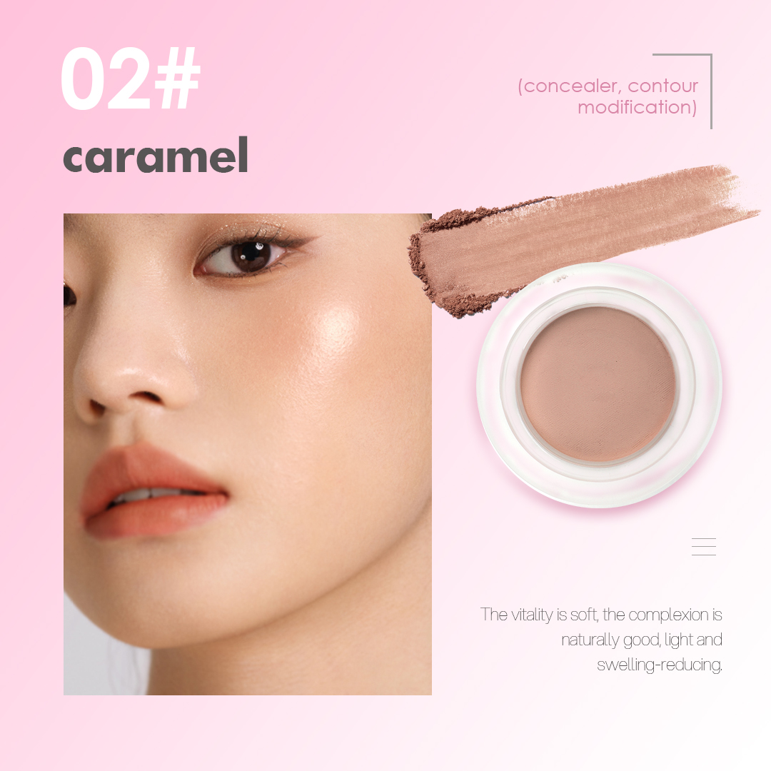 Shawill Makeup Set Foundation Powder + Blush + Concealer Long Lasting ...