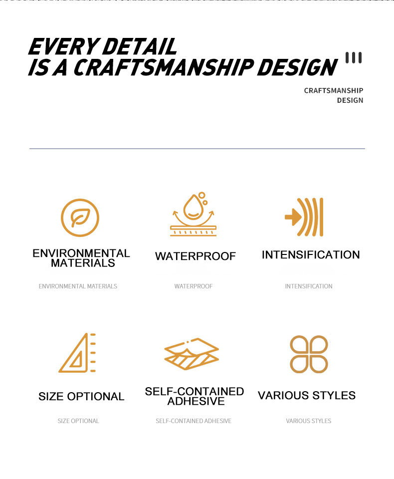 3D Wallpaper Design Wall Decor Wood Fluted Self adhesive Waterproof ...