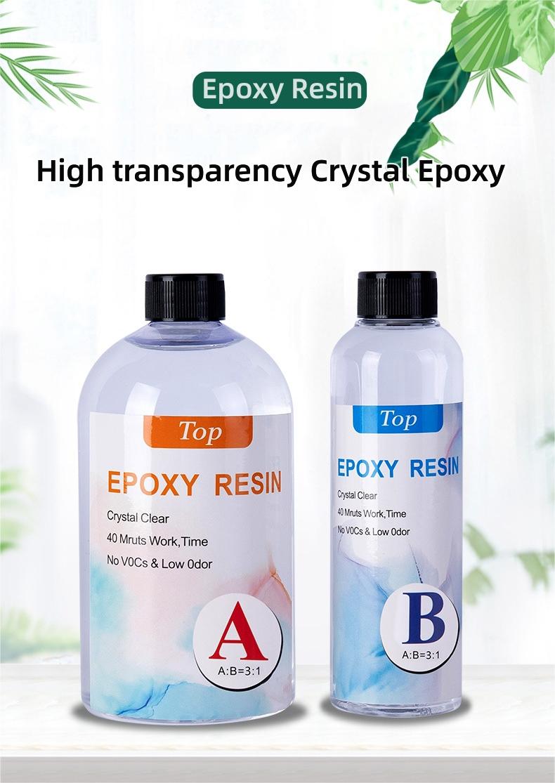 1kg Clear Epoxy Resin 3:1 Casting Acrylic Modified Resin Clear Set A ...
