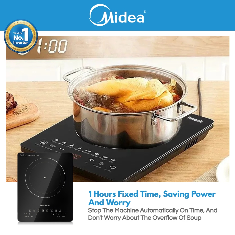 2200W Induction Cooker Electric Electromagnetic Touch Screen ...